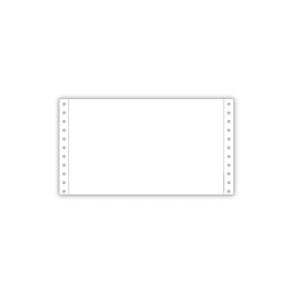 Continuous Feed Paper | 8.5" x 5.5" | 1 Part | Forms Direct