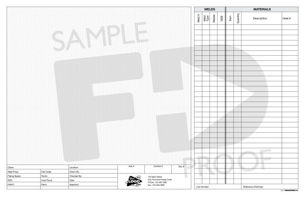 Isometric Pad | ISO5 | Customized For Your Business | Forms Direct