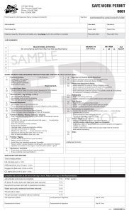 Safe Work Permit | SWP2 | Forms Direct